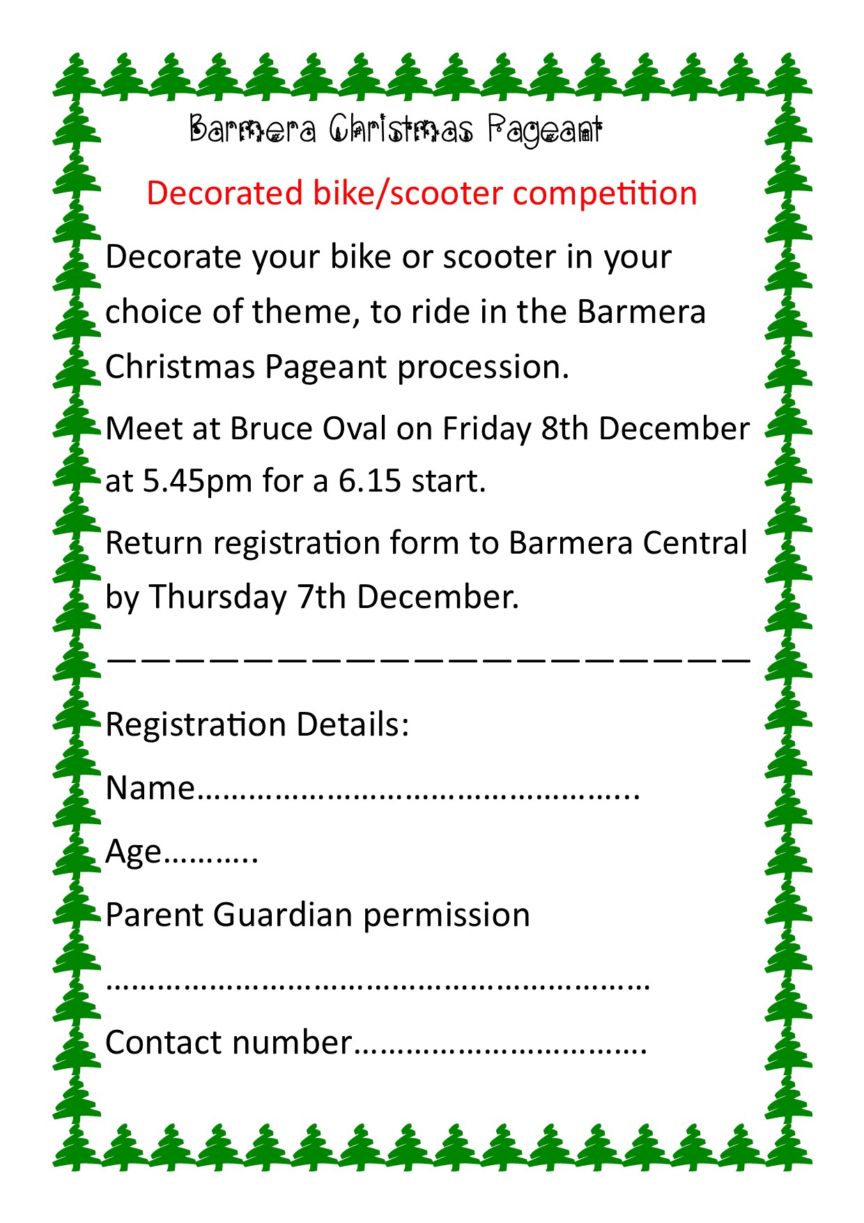 Decorate your Bike/Scooter Competition - Barmera Pageant - Magic 93.1